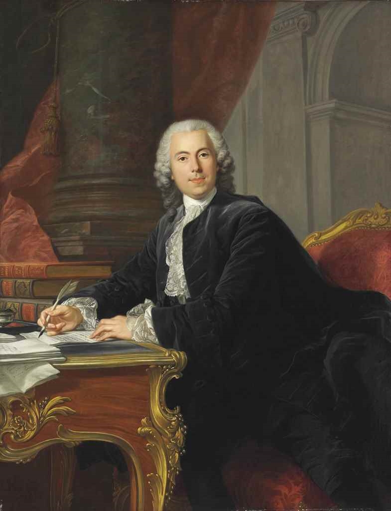 Louis-Michel Van Loo | Portrait of Gabriel-Henri Bernard de Rieux ...