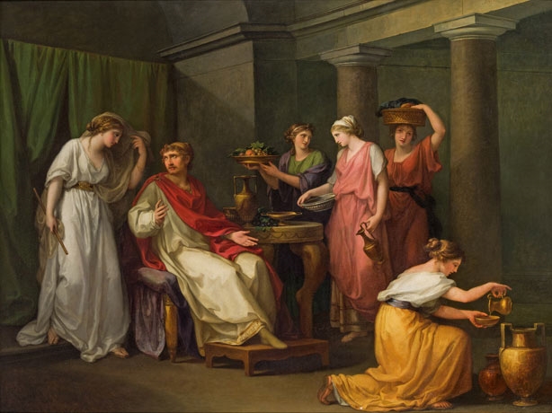 Angelica Kauffmann | Cornelia, Mother of the Gracchi (1788) | MutualArt