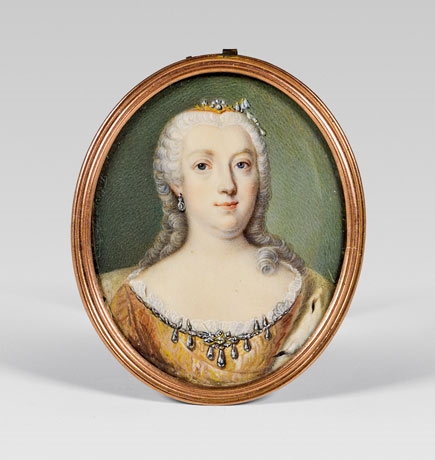 Unknown | Portrait of Maria Theresa, Holy Roman Empress (1789) | MutualArt