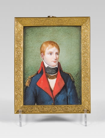 Unknown | Portrait of the young Napoleon | MutualArt