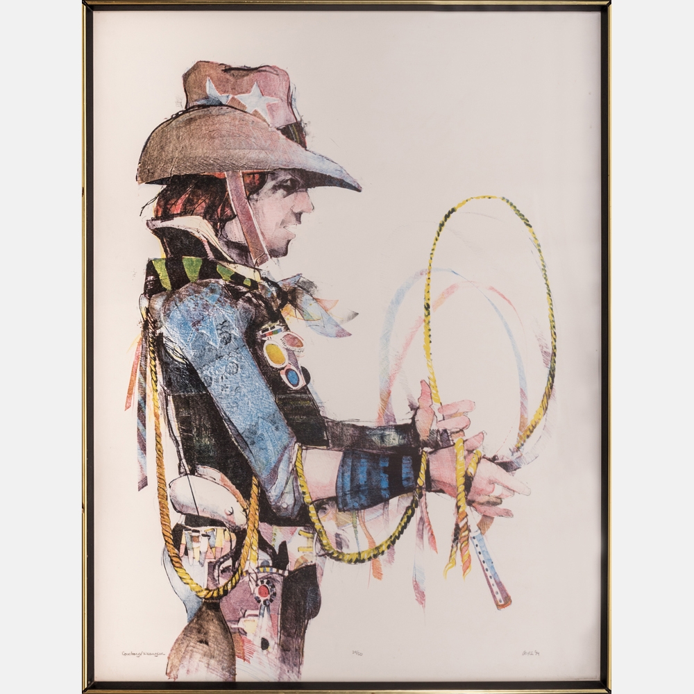 John Doyle | Cowboys/Buckaroo (1974) | MutualArt