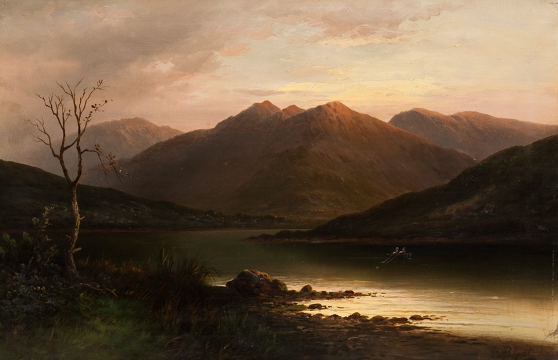 Victor Rolyat | LAKE SCENES AT DUSK | MutualArt