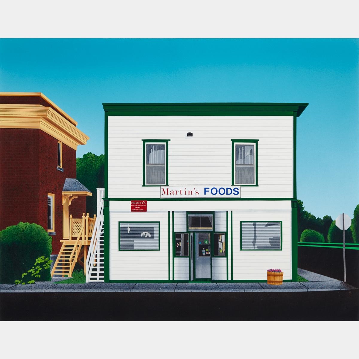 David Thauberger | CORNER MARKET (2001) | MutualArt
