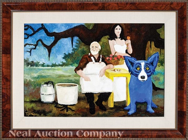 George Rodrigue | Cajun Cooking with the Spirit of Tiffany (1991 ...