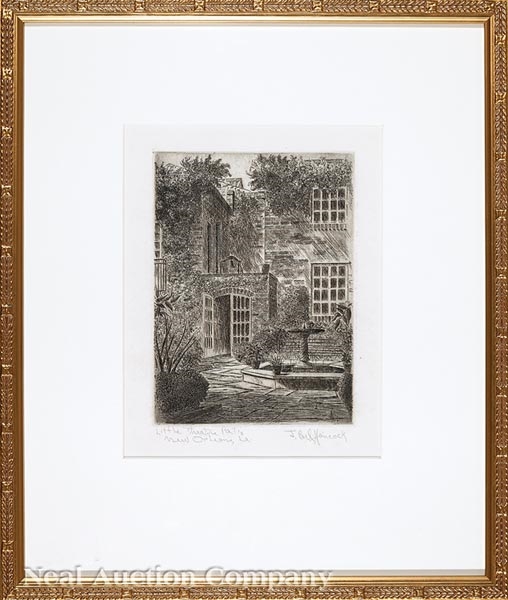 James Hancock | Little Theatre Patio, New Orleans, LA | MutualArt