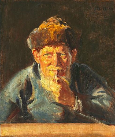 Michael Peter Ancher | A woman from Skagen sitting in the lyme grass ...