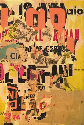 Mimmo Rotella | Cleopatra (1973) | MutualArt
