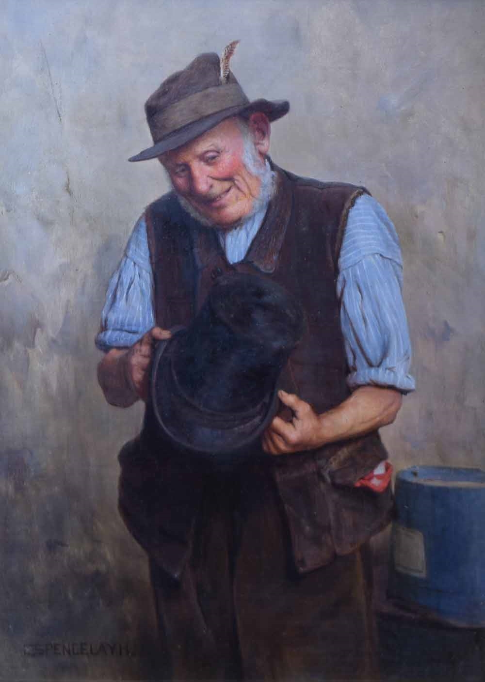 Charles Spencelayh | British courage | MutualArt