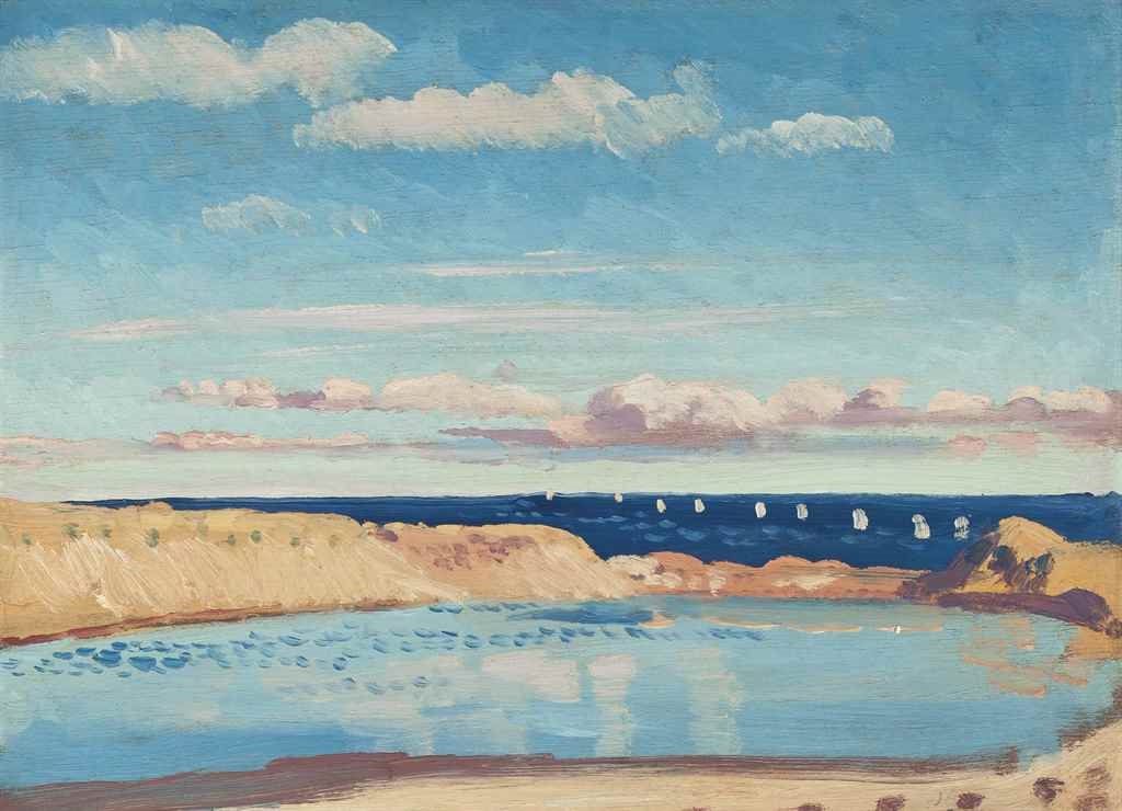 James Dickson Innes | The Rock Pool (1911) | MutualArt