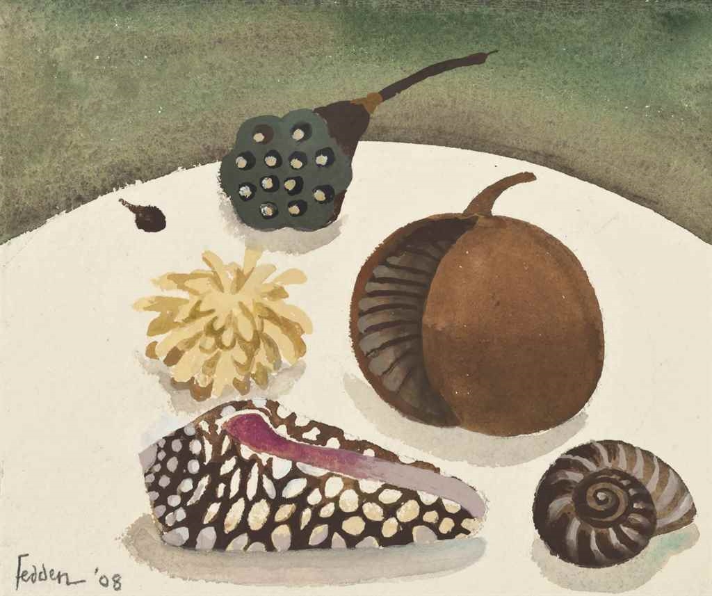 Mary Fedden | The Blue Pot | MutualArt