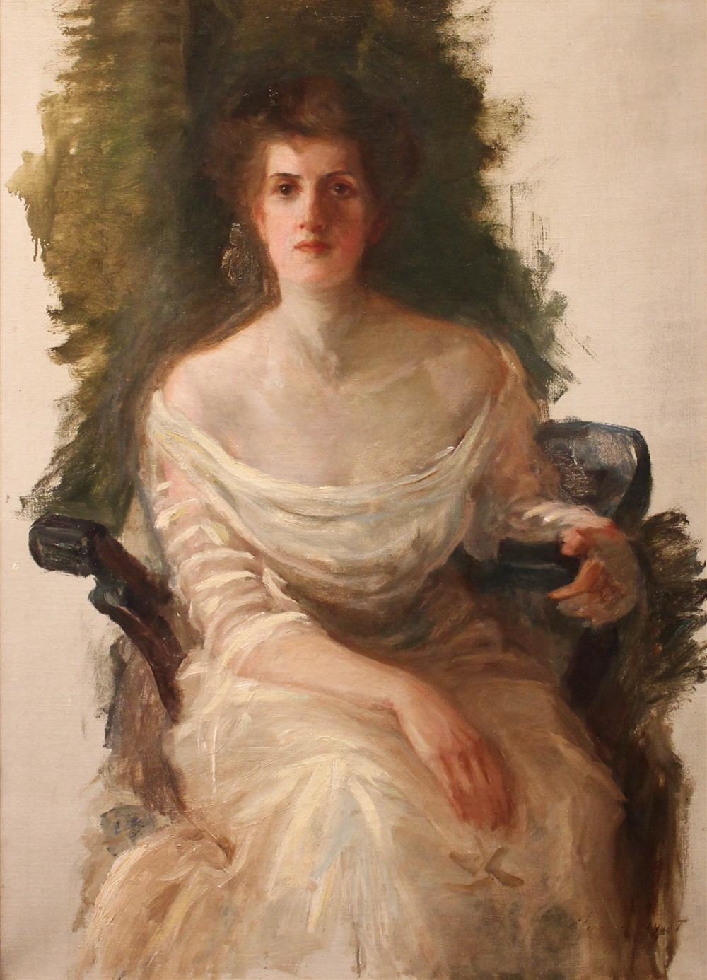 John Singer Sargent | UNFINISHED PORTRAIT | MutualArt