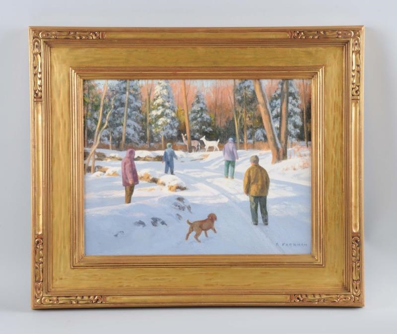 Alexander Farnham | The Albino Deer | MutualArt