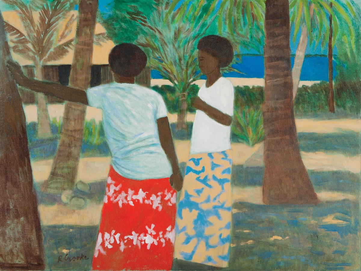 Ray Crooke | VILLAGE FIJI | MutualArt