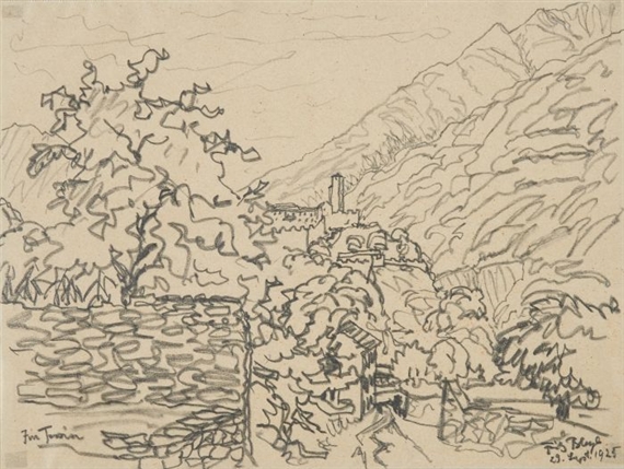 Artworks of Fritz Bleyl (German, 1880 - 1966)