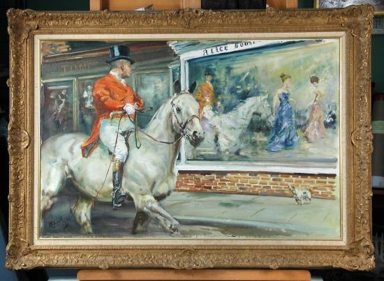 Michael Lyne | His Reflection | MutualArt