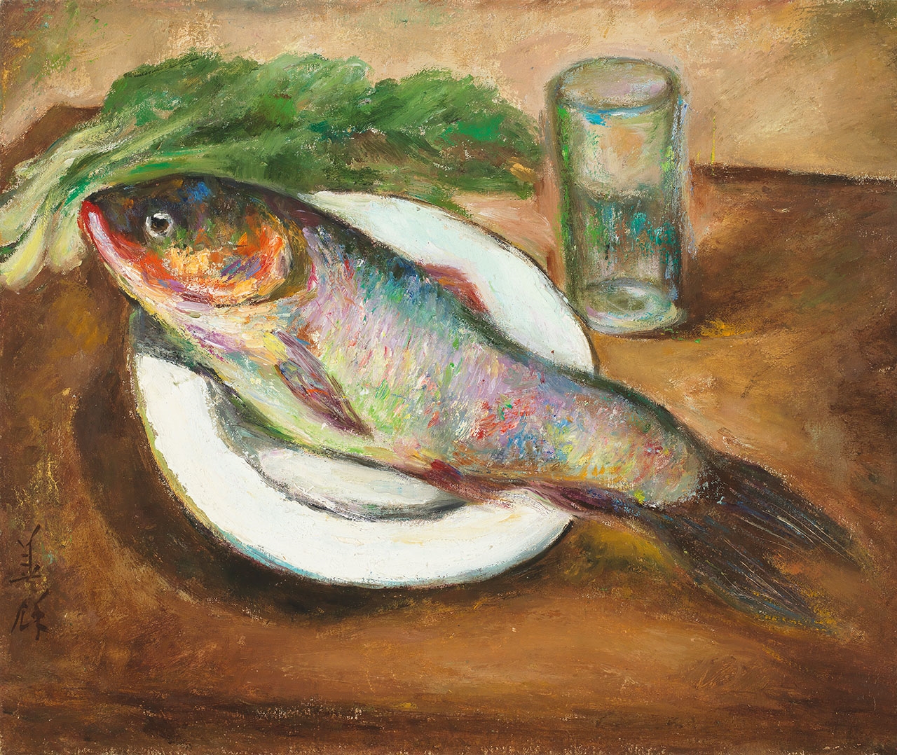 Hu Shan-yu | Fish (1978) | MutualArt