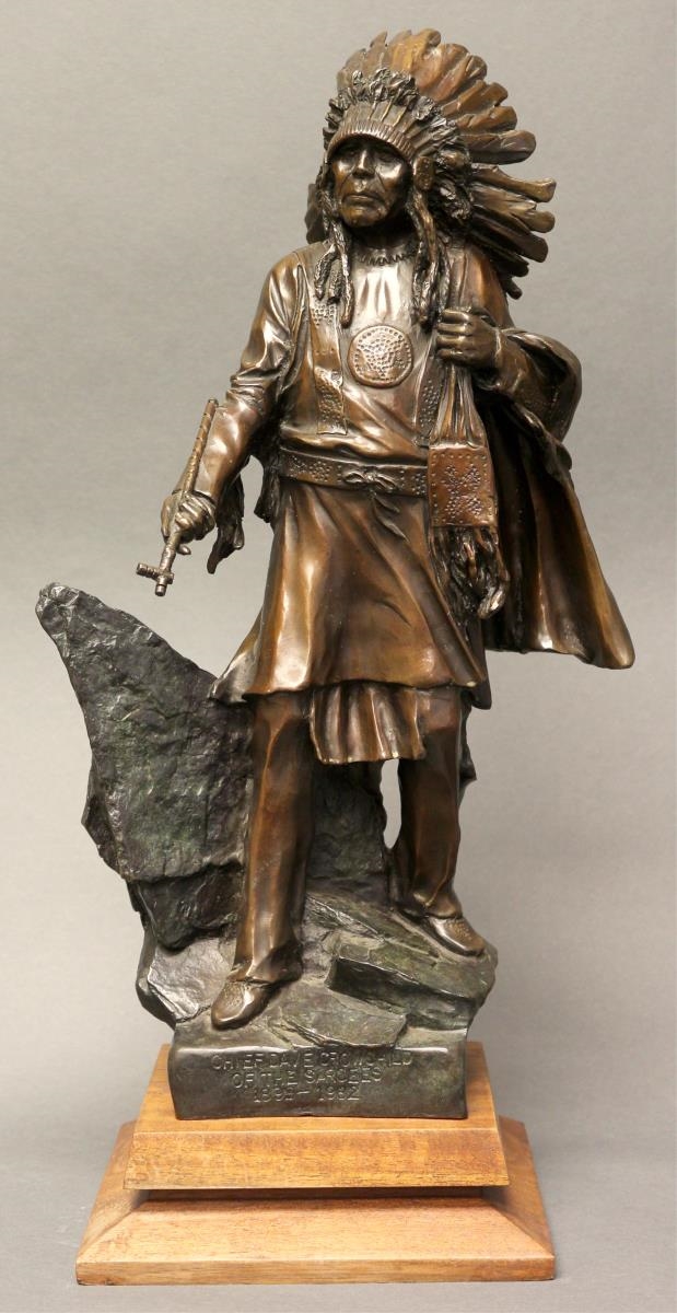 Vilem Zach | Chief Dave Crowchild of the Sarcees (1899 - 1982) | MutualArt