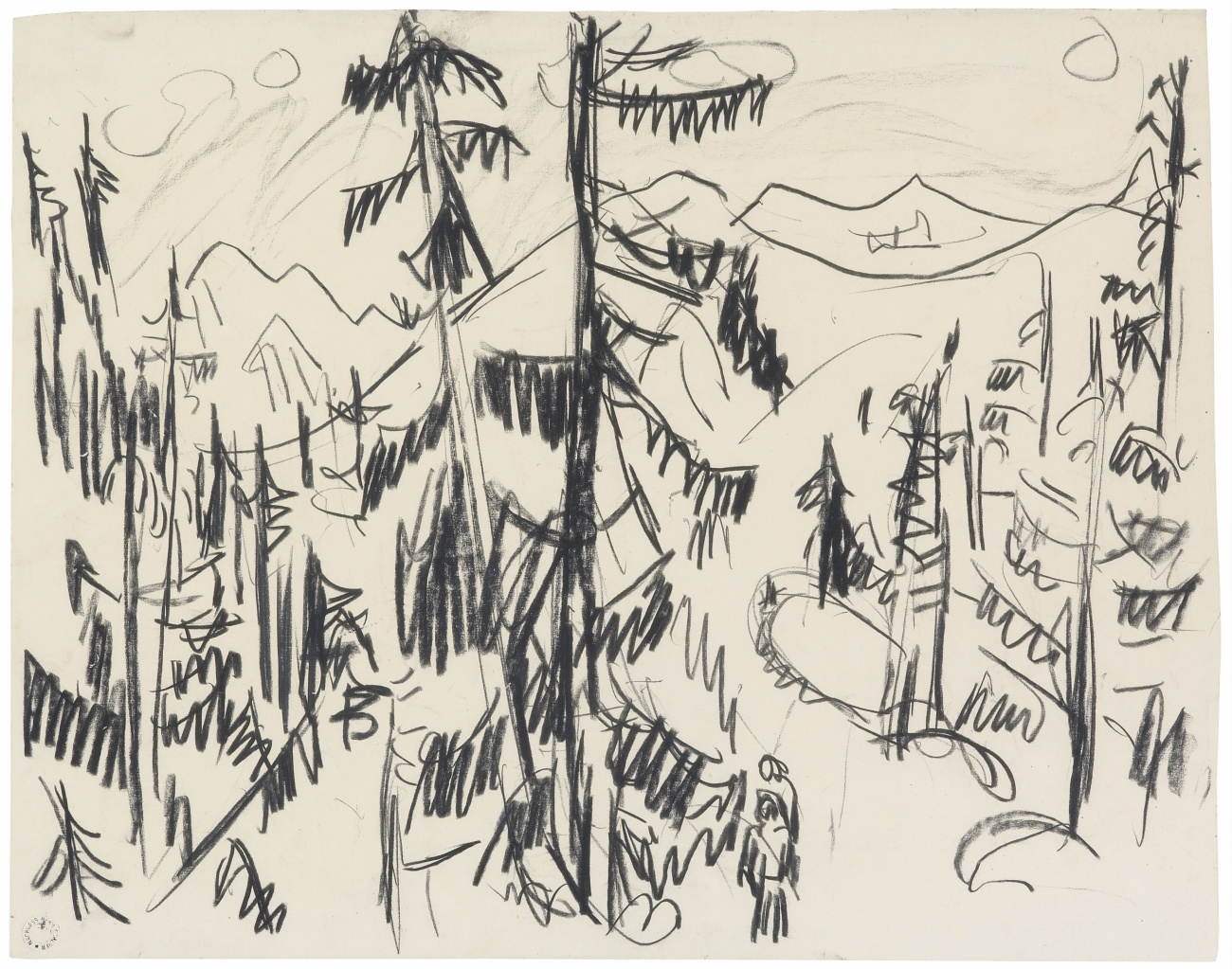 Hermann Scherer | Waldlandschaft | MutualArt