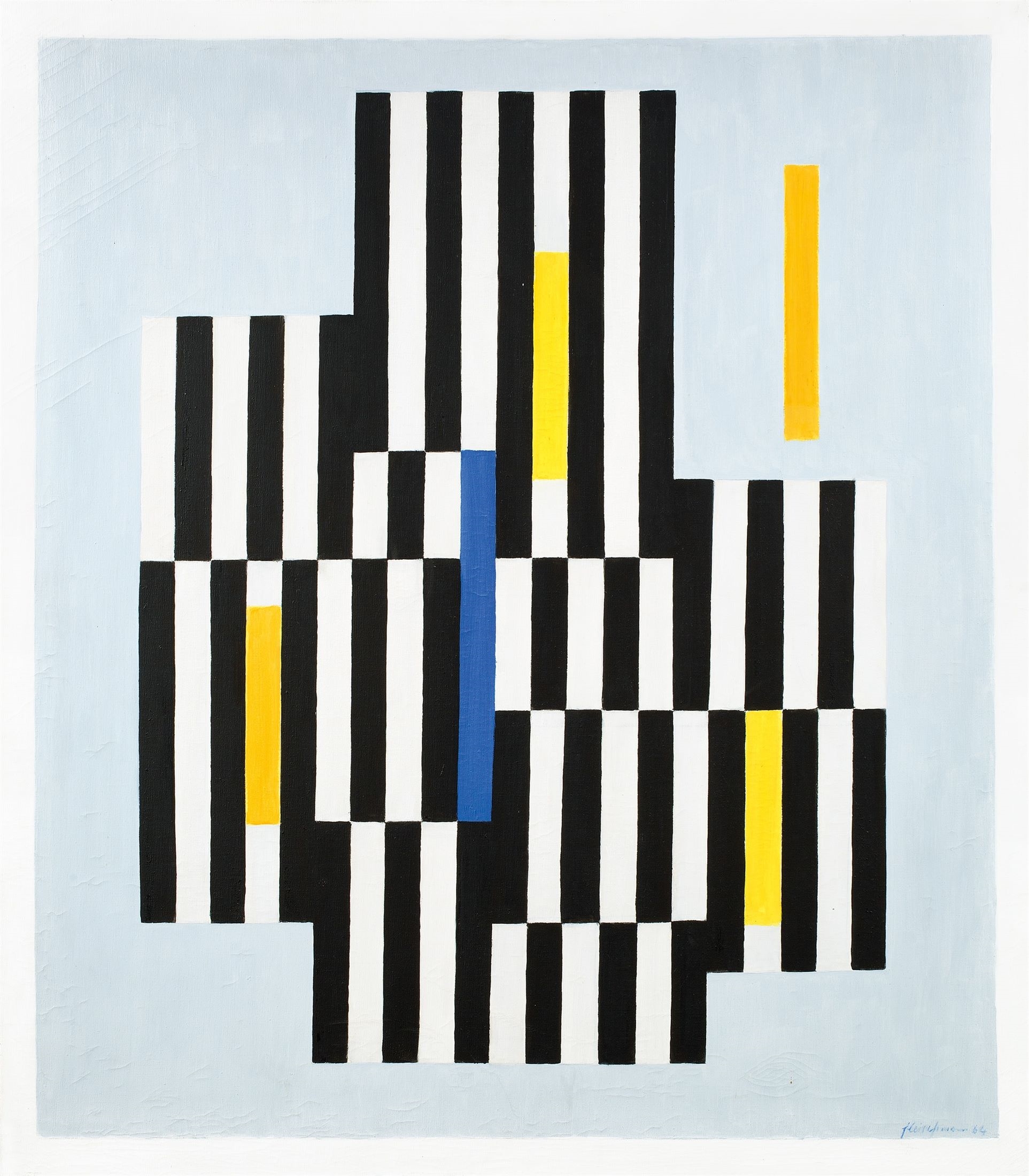 Adolf Richard Fleischmann | # XYZ (1964) | MutualArt