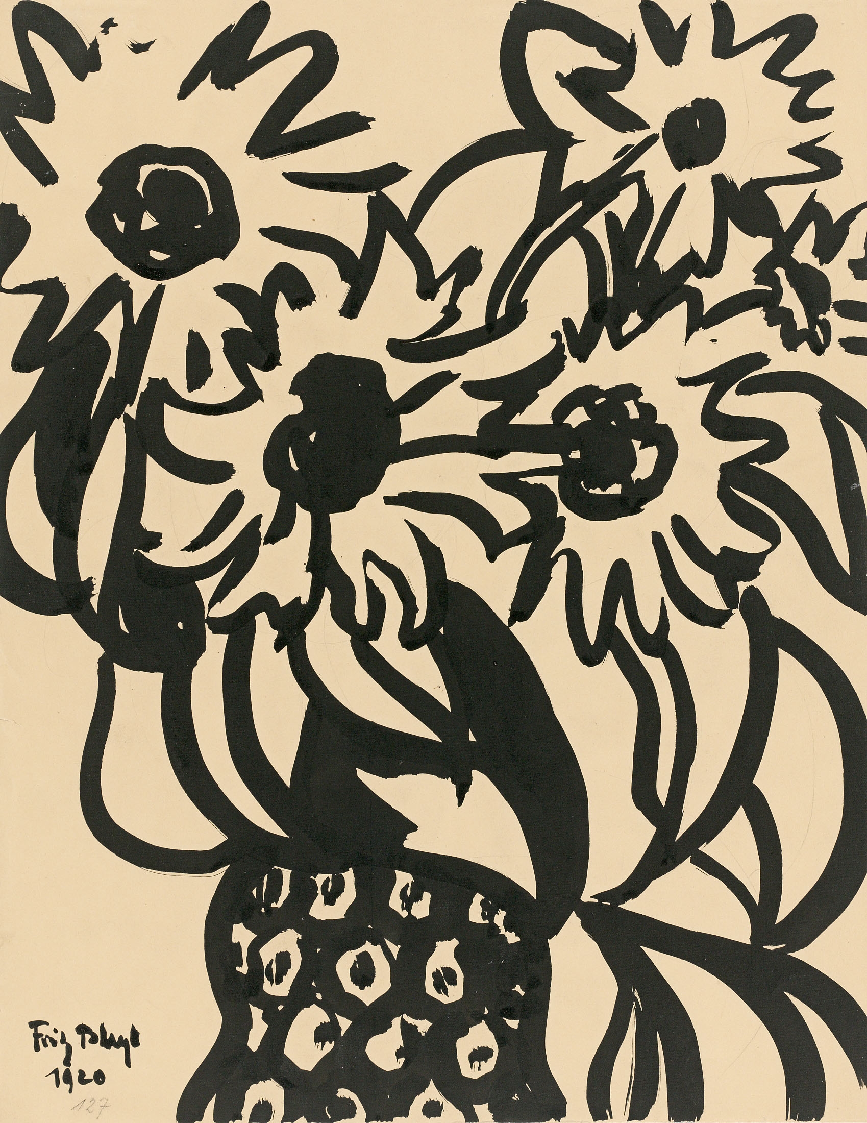 Fritz Bleyl | Görden II (1920) | MutualArt