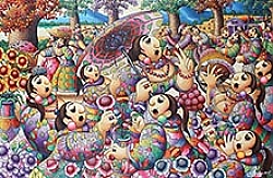 Toto Sunu | Enam Gadis Pedagang Bunga (2011) | MutualArt