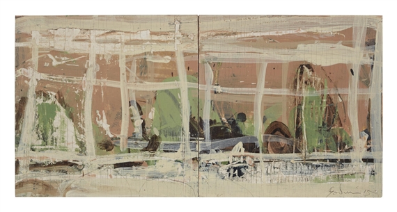 Peter Godwin | Green Mountains from the Studio (2015) | MutualArt