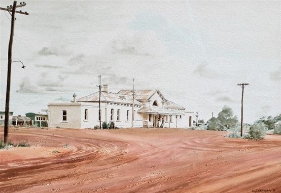 Desmond John Brennan | Coolgardie Railway Station | MutualArt