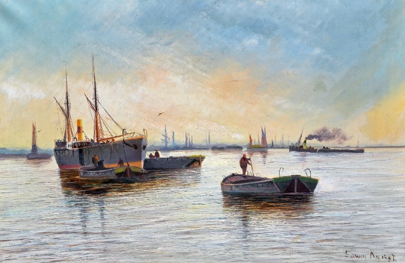Edwin Knight | Near Tilbury | MutualArt