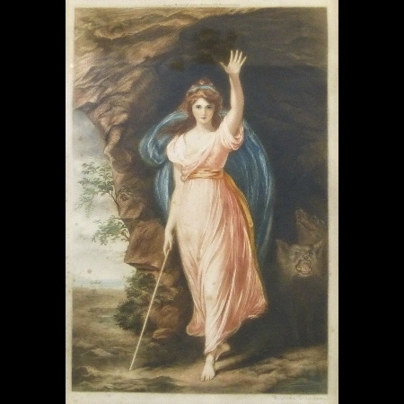 Sydney E. Wilson | 2 Works: Portrait of Lady Hamilton as Circe, Lady ...