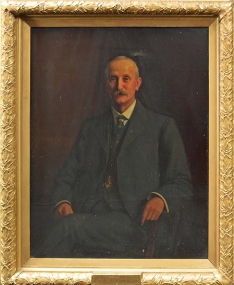 Ernest Moore | Portrait of Alderman Charles Simpson J.P. | MutualArt