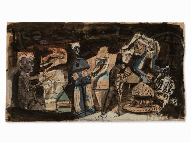 Walter Libuda | Der Sturz (1986) | MutualArt