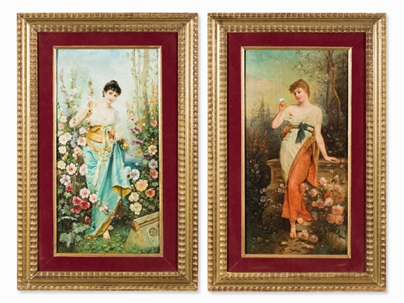 Hans Zatzka | Spring Awakening (1900) | MutualArt