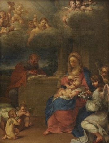 Francesco Albani | The Infant Christ plus 1 other work | MutualArt