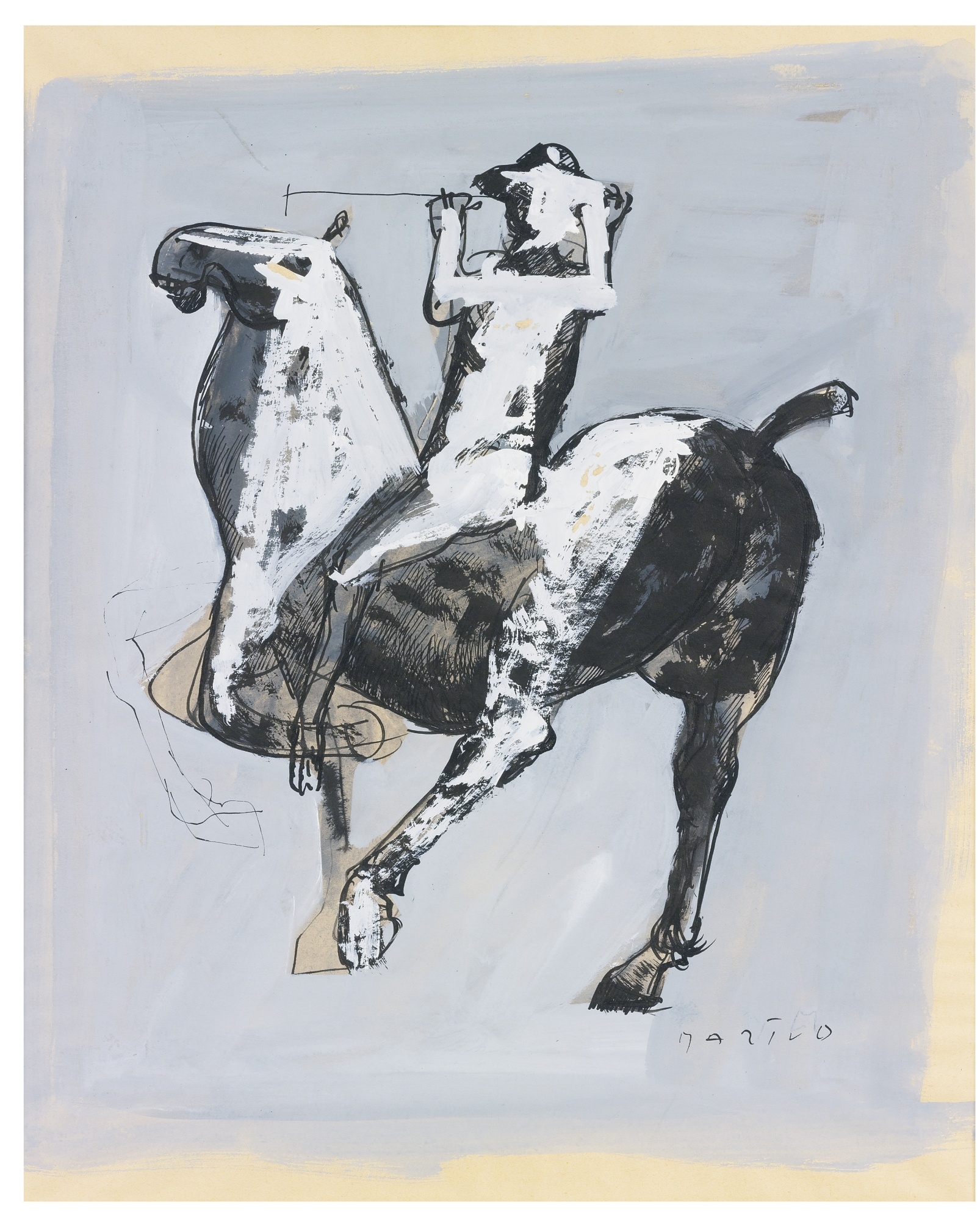 Marino Marini | CAVALLO E CAVALIERE | MutualArt