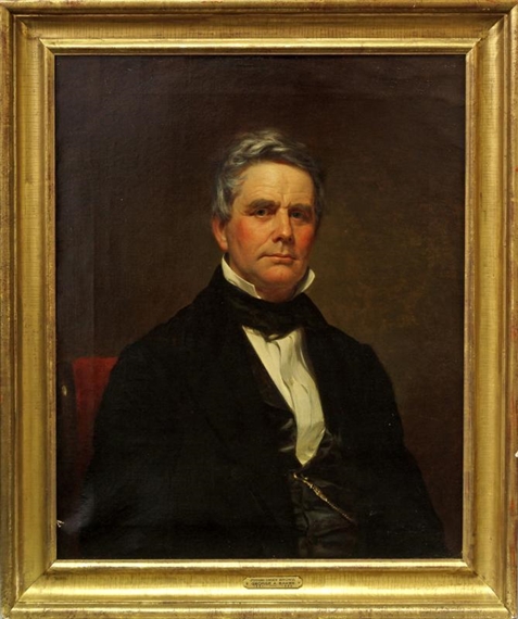 George Augustus Baker Jr. | Portrait of Judge Oren Stowe (1853) | MutualArt