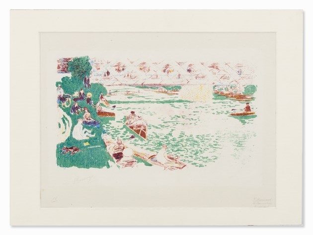 Pierre Bonnard | Le Canotage (1897) | MutualArt