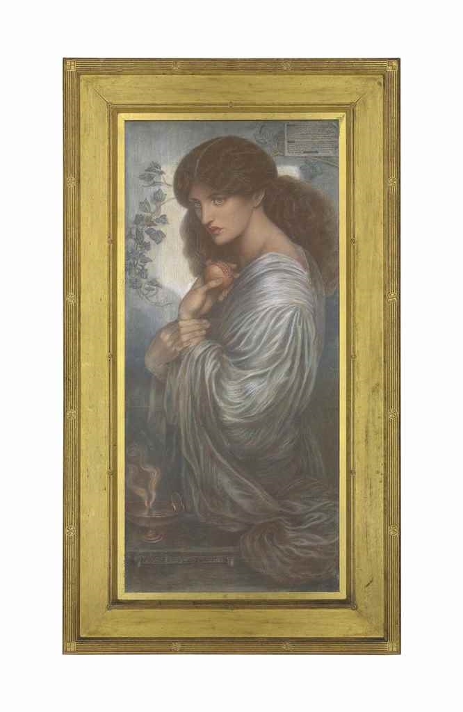 Dante Gabriel Rossetti | Proserpine (1878) | MutualArt