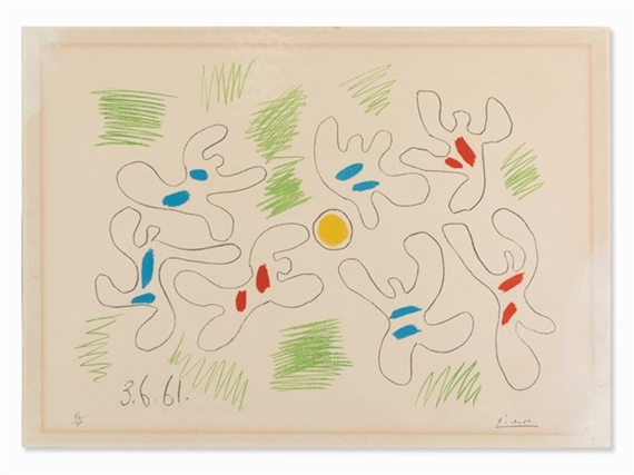 Pablo Picasso | Football (1961) | MutualArt