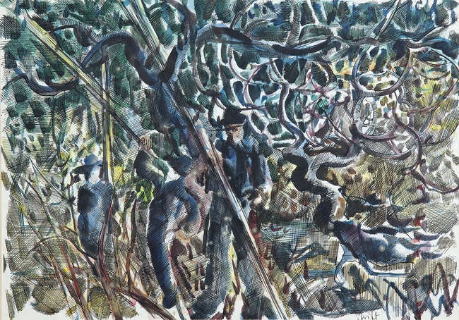 Patrick Swift | Olive Pickers | MutualArt