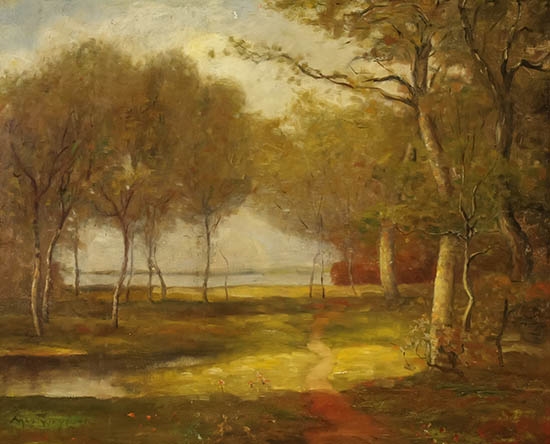 Max Weyl | View of the Potomac River | MutualArt