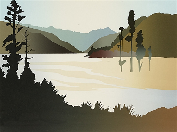 Malcolm Warr | Lake Rotorua (1984) | MutualArt