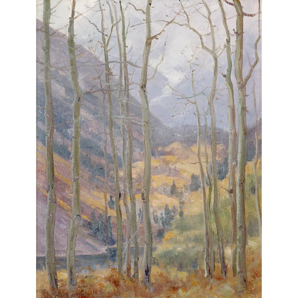 Clyde Aspevig | Aspens in Winter (2008) | MutualArt