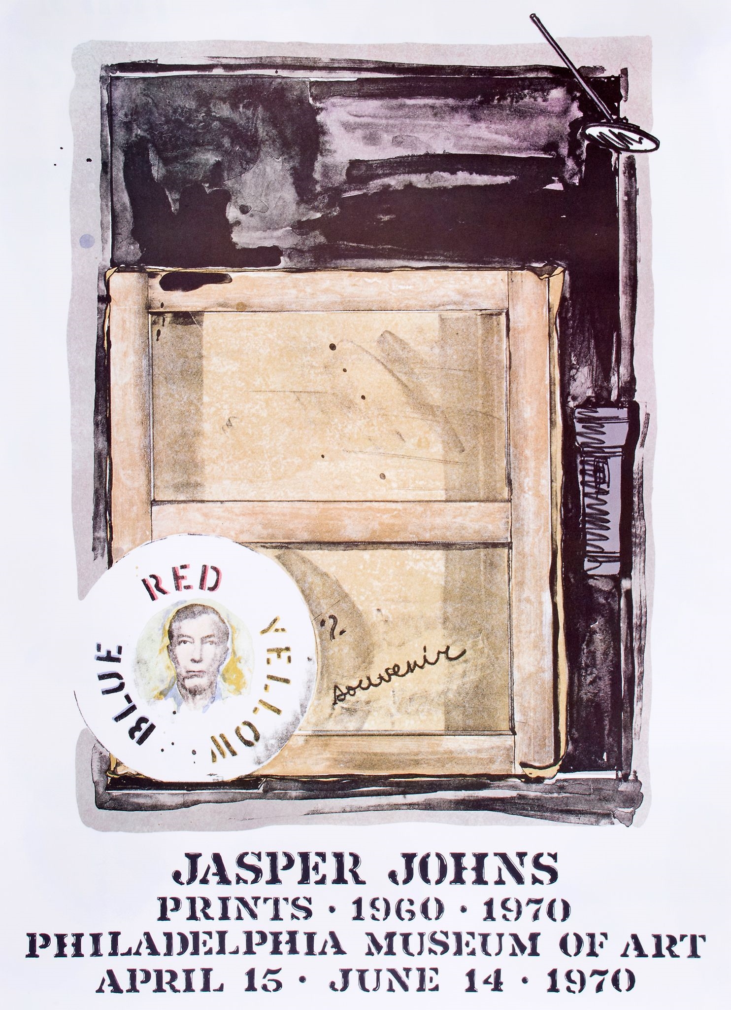 Jasper Johns | Philadelphia Museum of Art Poster (1970) | MutualArt