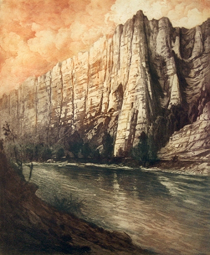 Peter Morozov | A Sunset at the Iskar Gorge between the Stations Kunino ...