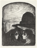 Edvard Munch | Attraction (1896) | MutualArt