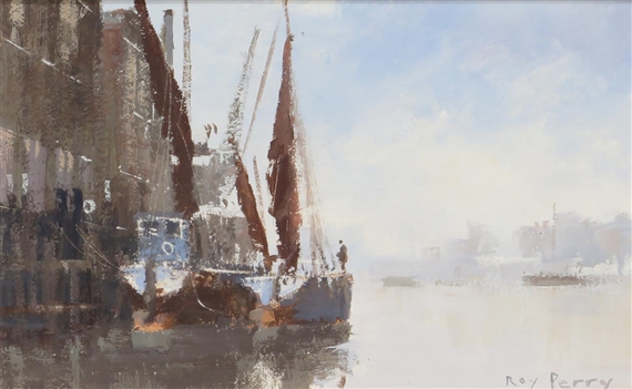 Roy Perry | 2 works, Thames at Lambeth | MutualArt