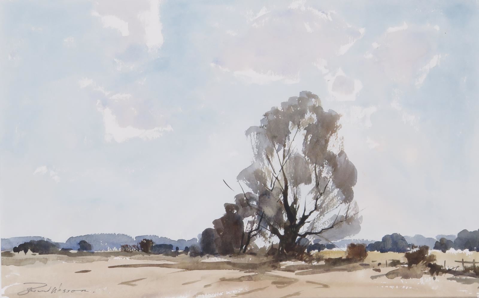 Edward Wesson | An oak tree; and The windmill | MutualArt