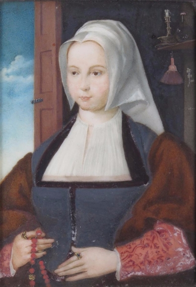 George Perfect Harding | Portrait of an unknown lady | MutualArt