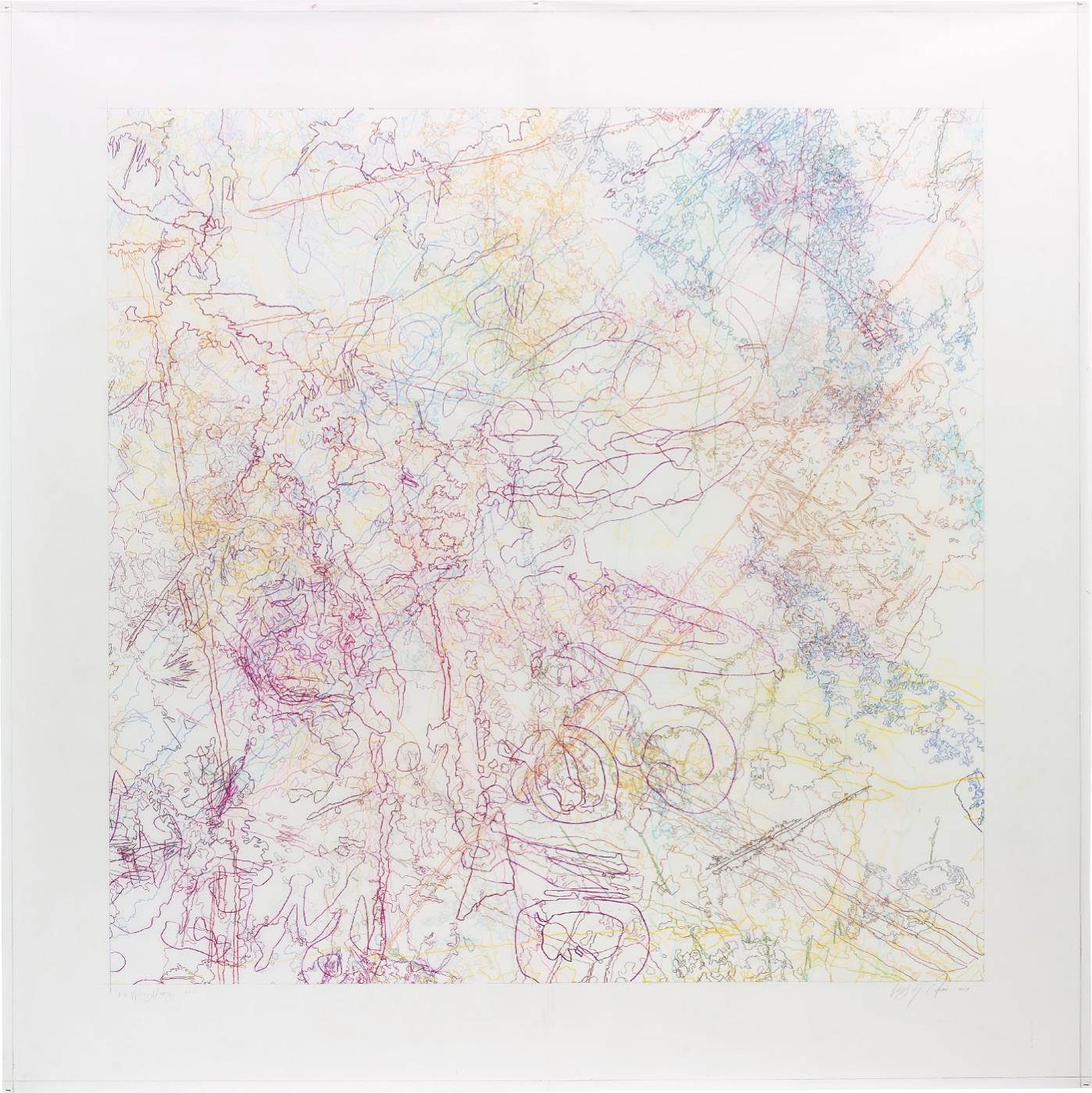 Ingrid Calame | Working Drawing #90 (2000) | MutualArt