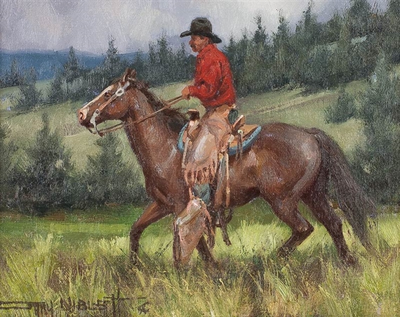 Gary Niblett | Moreno Valley Cowboy | MutualArt